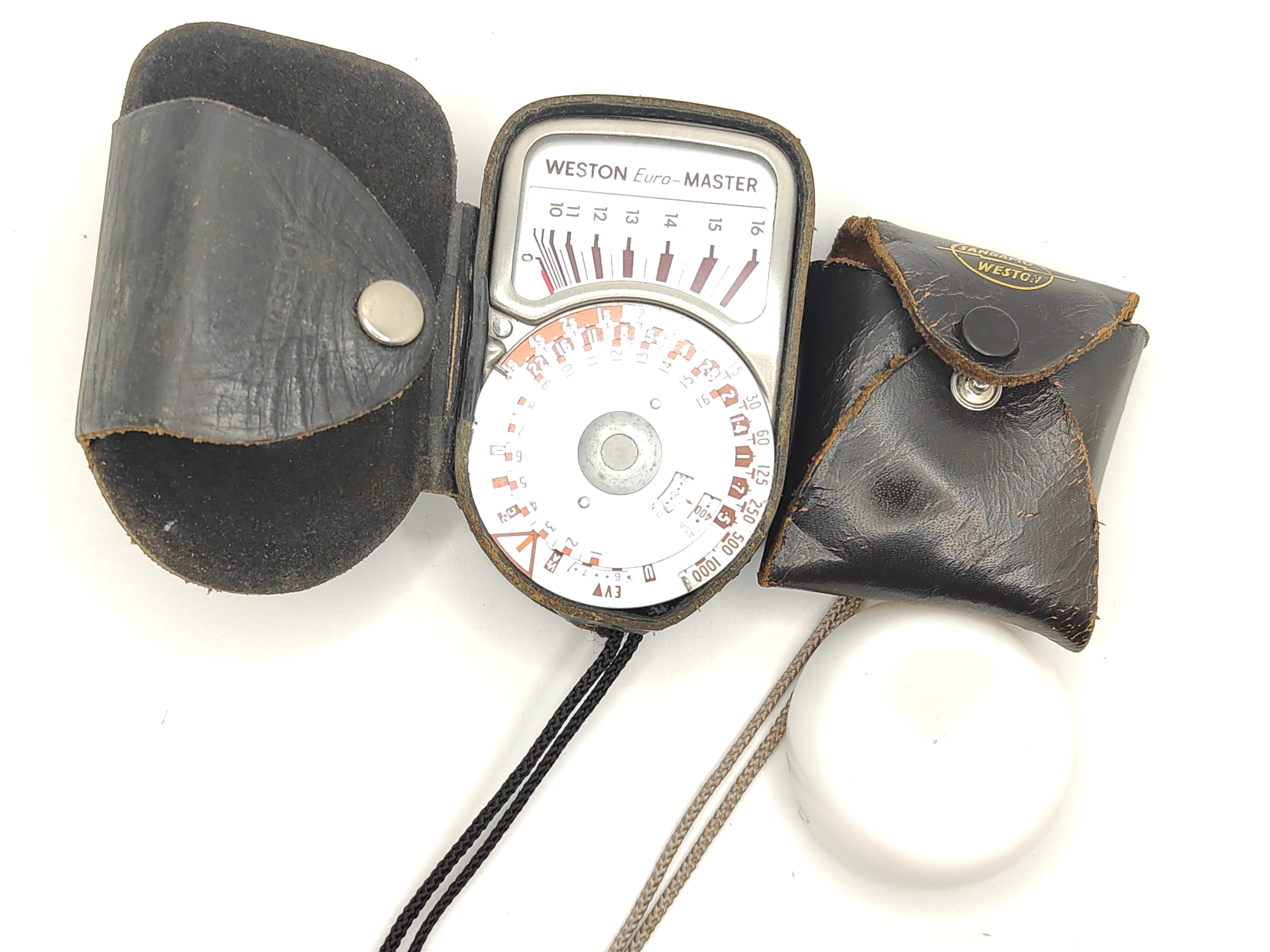 Weston Euro Master exposure meter with incident light diffuser ...