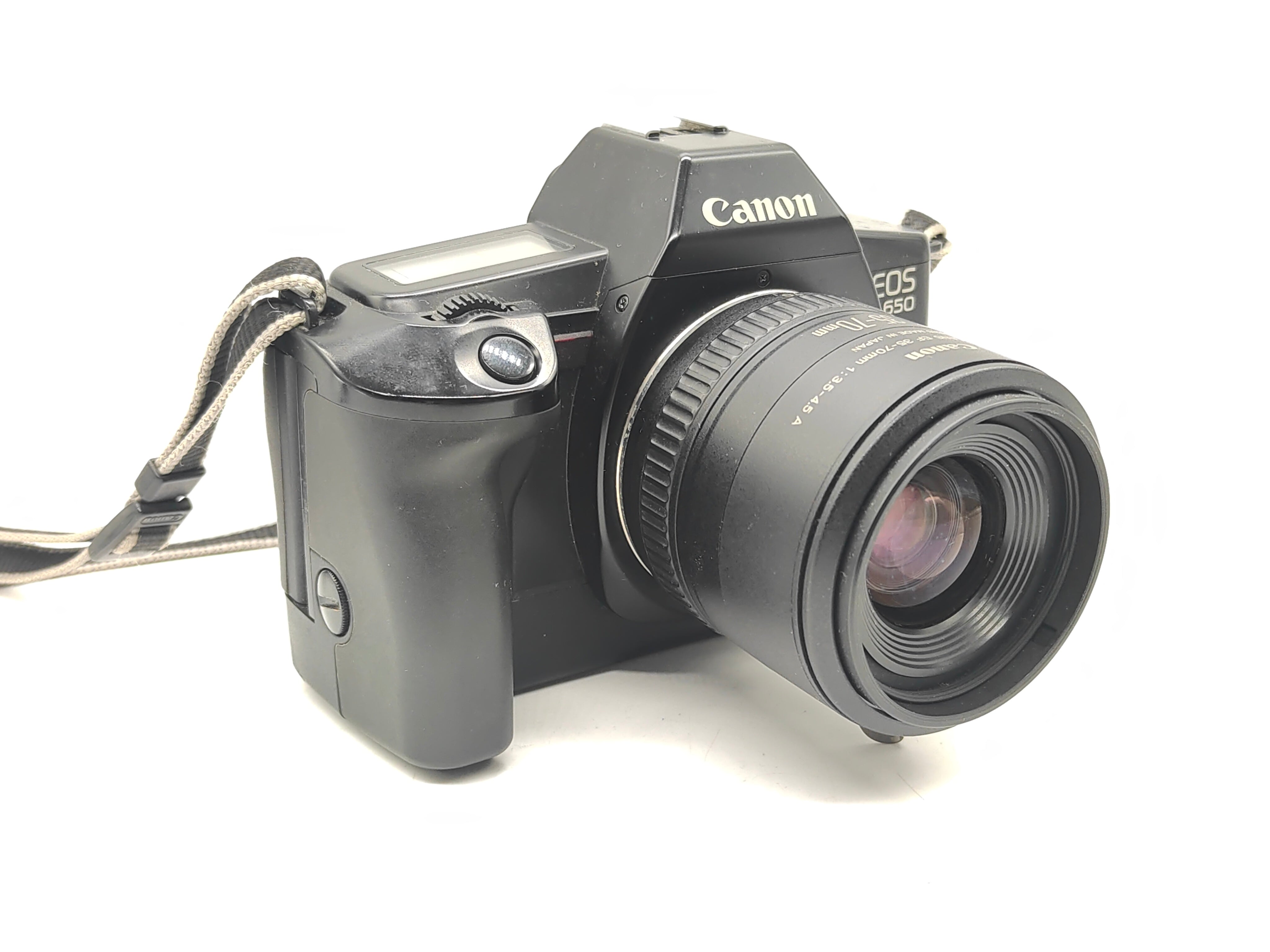 Canon EOS-650 SLR film camera + 35-70mm zoom lens | Classic Cameras AU