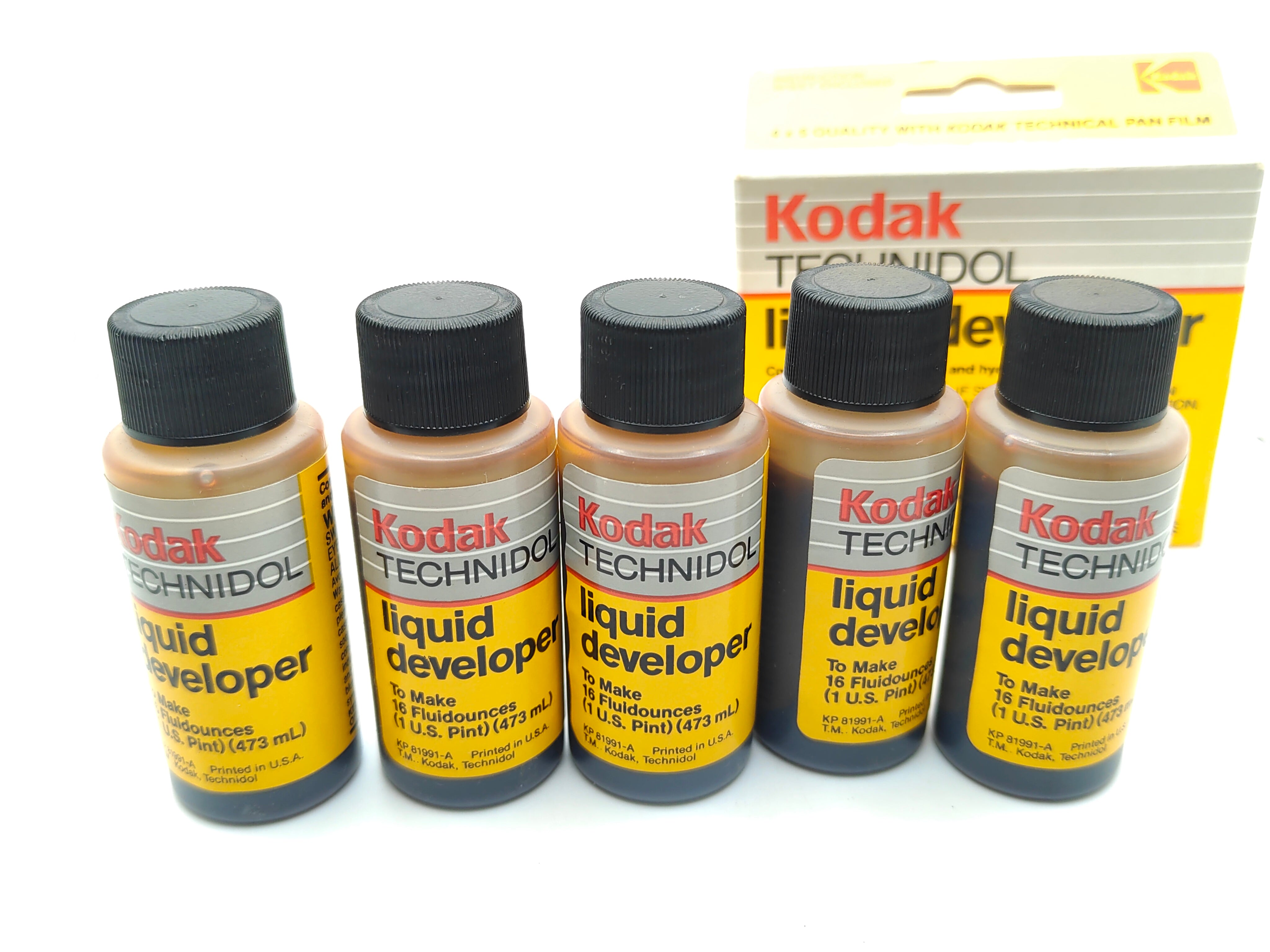 Kodak Technidol Liquid Developer (5 bottles of 473ml) | Classic Cameras AU